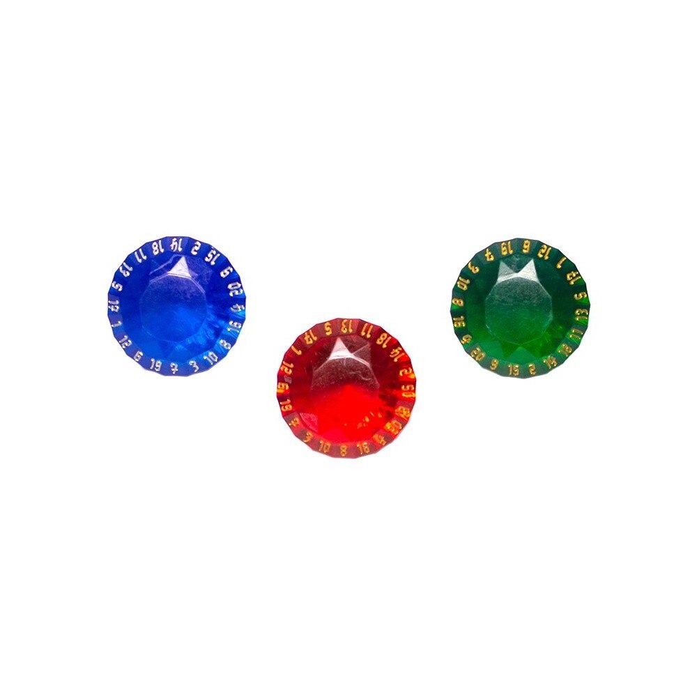 Set 3 Zaruri PolyHero Dice Rogue d20 Gems - eMAG.ro