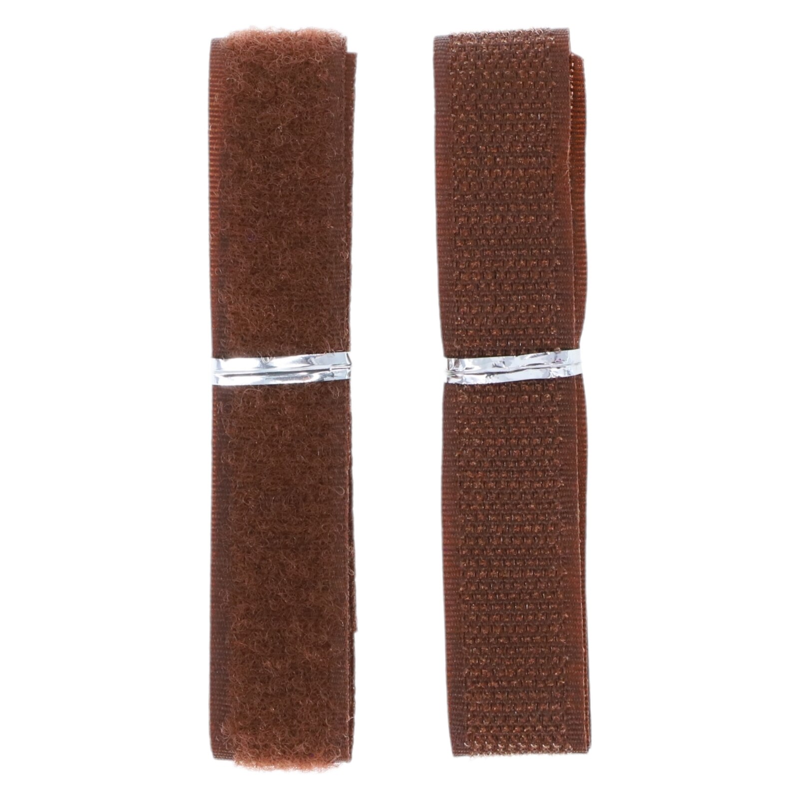Banda de tip Velcro cu scai / arici, 2 x 50 cm, NO321, Maro - eMAG.ro