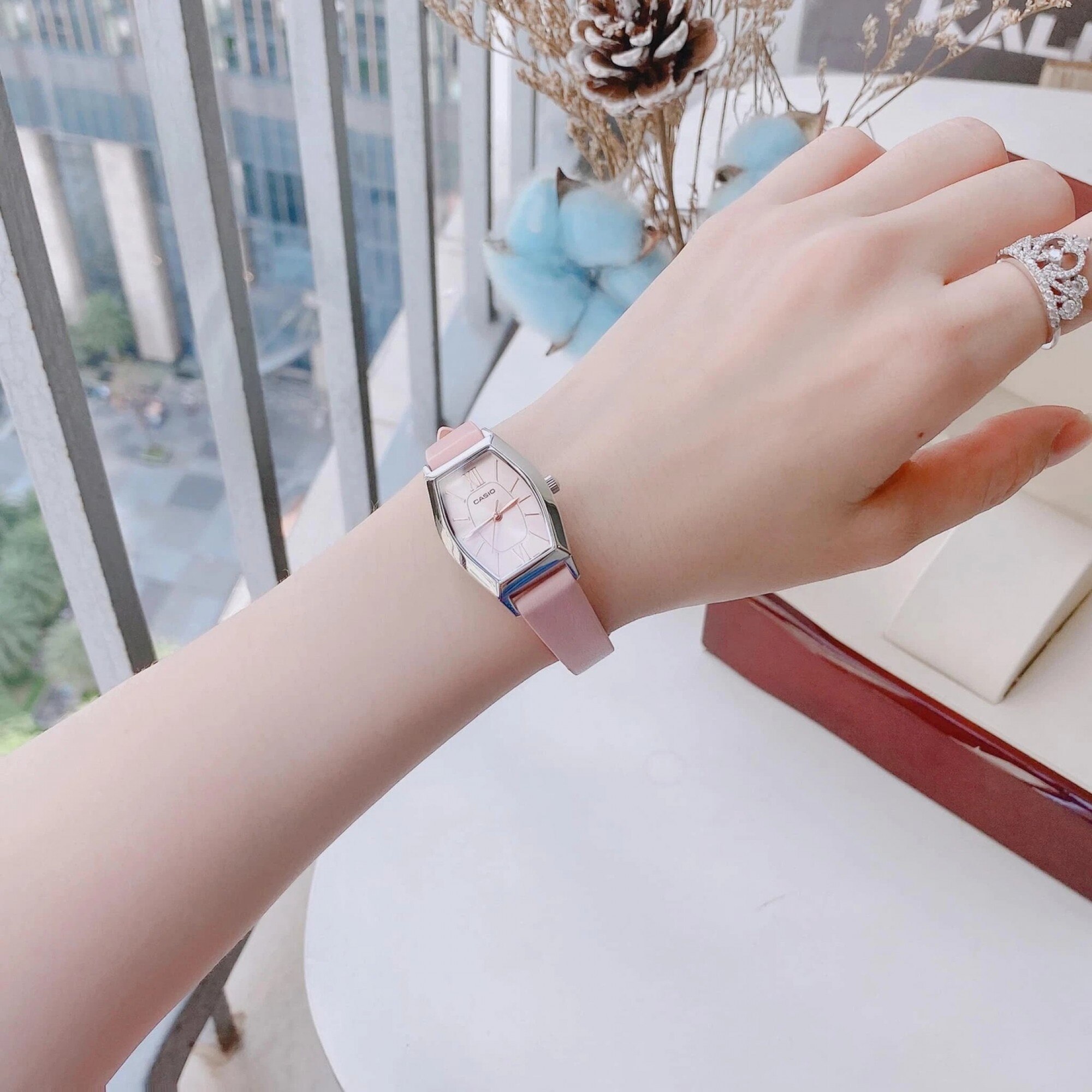 1699456952-Дамски часовник CASIO, Collection LTP-E, LTP-E415RL-2C - eMAG.bg