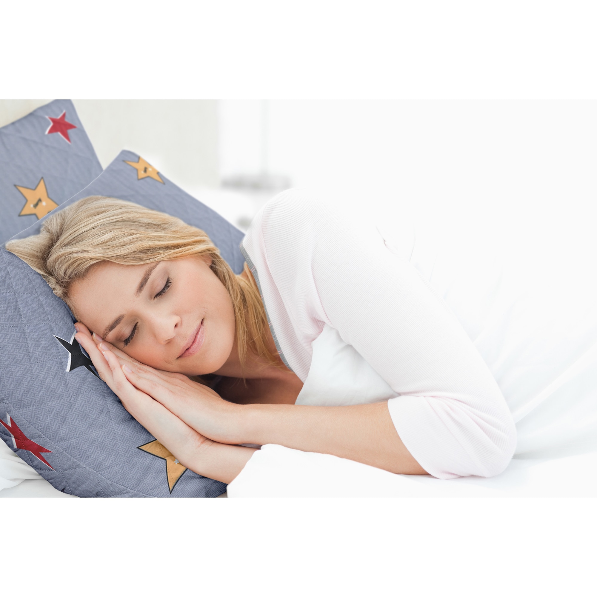 Perna Night, microfibra matlasata Alcam, 50x70 cm, multicolor - eMAG.ro