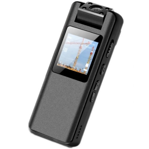 Body camera corporala iUni A22, Reportofon, Night Vision, Lentila ...