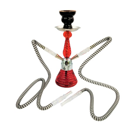 Narghilea Doha Red 30cm 445063 - 2 furtune - eMAG.ro