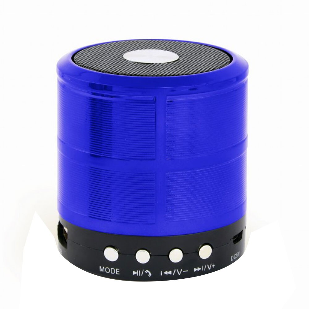 Mini boxa portabila SIKS, calitatea inalta a sunetului, WS887, Albastru ...