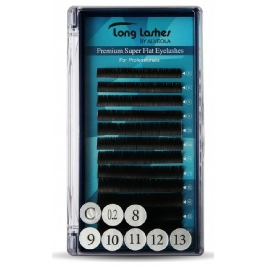 Gene lungi Premium Super Flat Lash C/ 0,20-MIX - eMAG.ro
