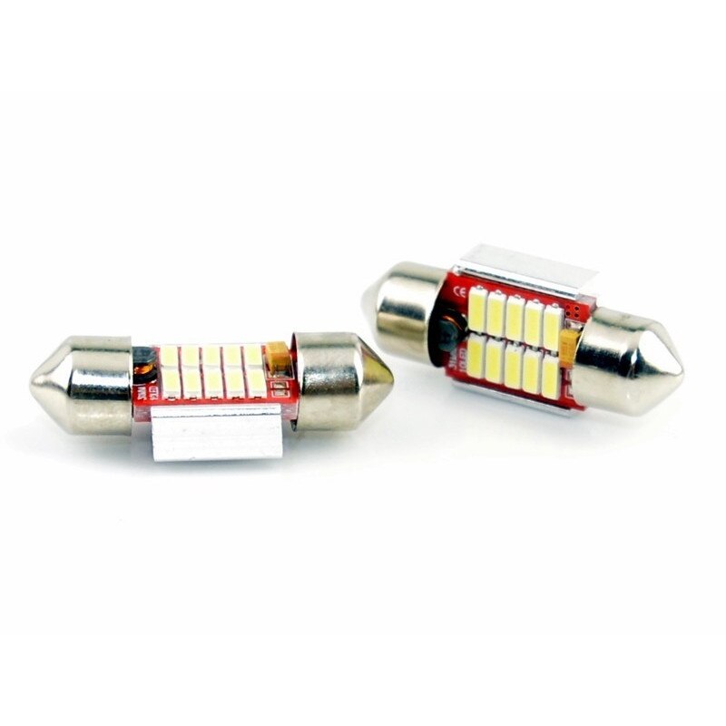 Set 2 becuri auto Einparts Automotive, 12V/24V, lumina rece, Canbus ...