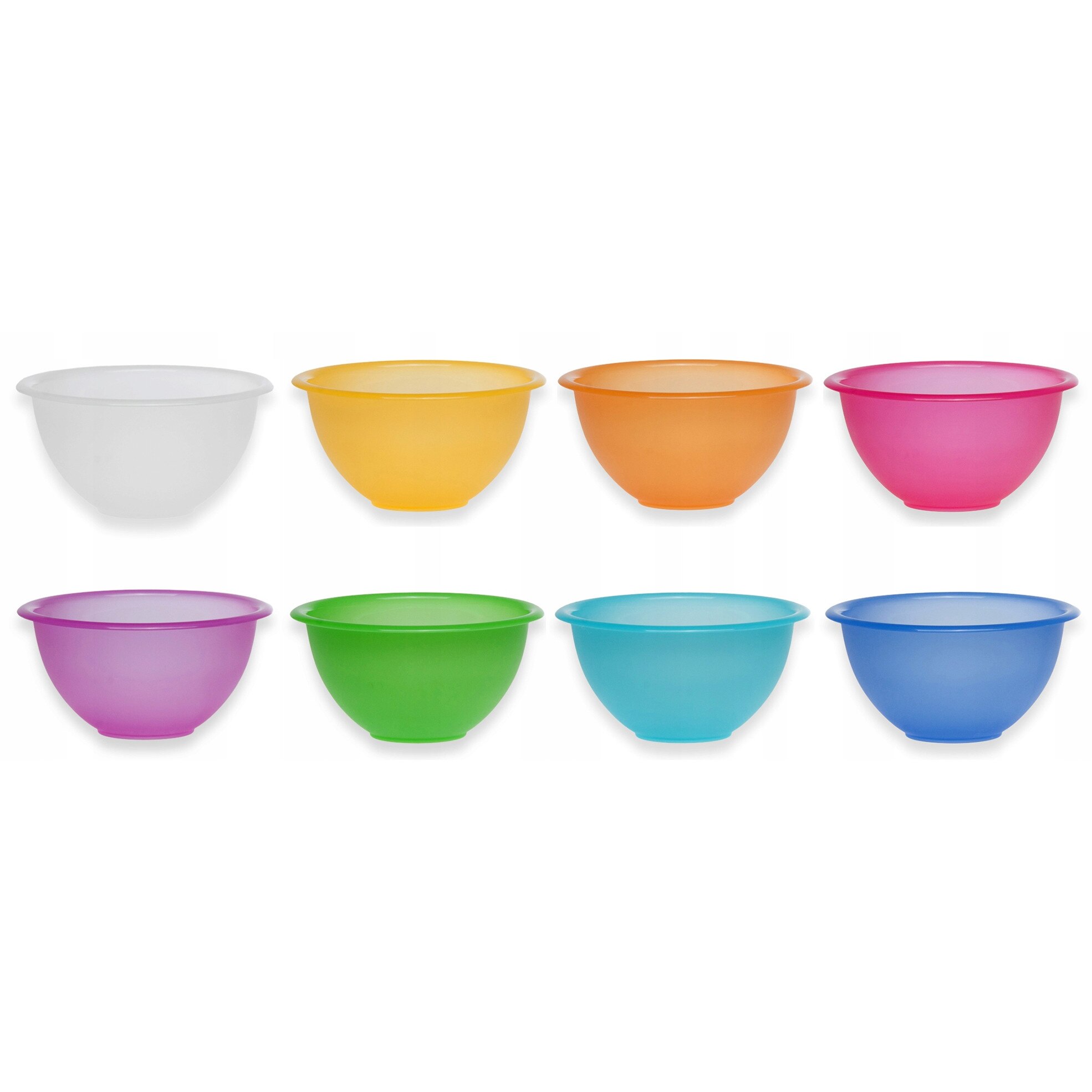 Set 8 boluri din plastic, 750 ml, Multicolor - eMAG.ro