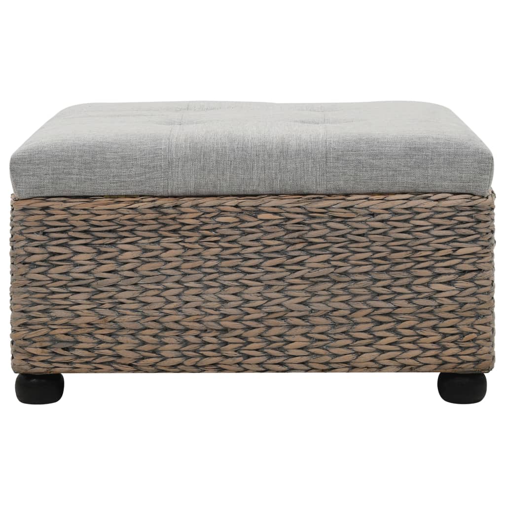 Scaun otoman 65 x 65 x 40 cm, gri, ergonomic - eMAG.ro