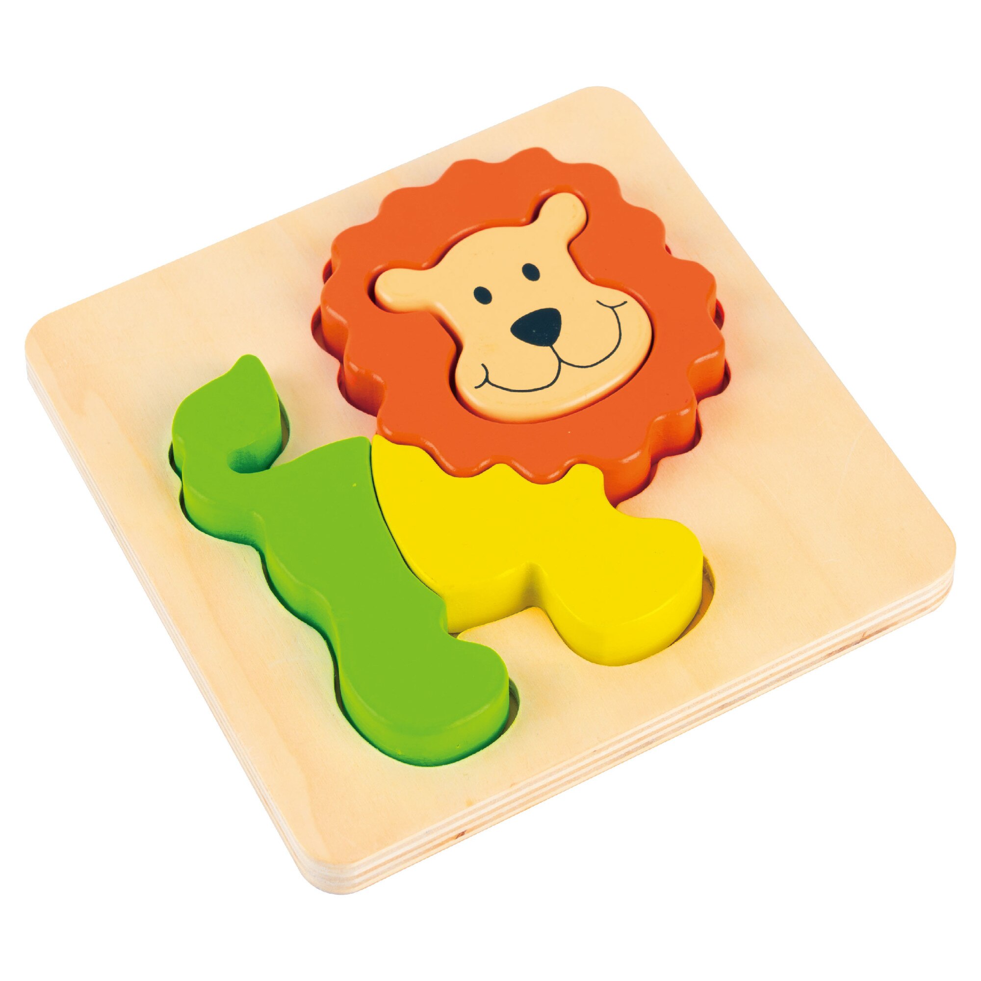 Oroszlános fa puzzle - eMAG.hu