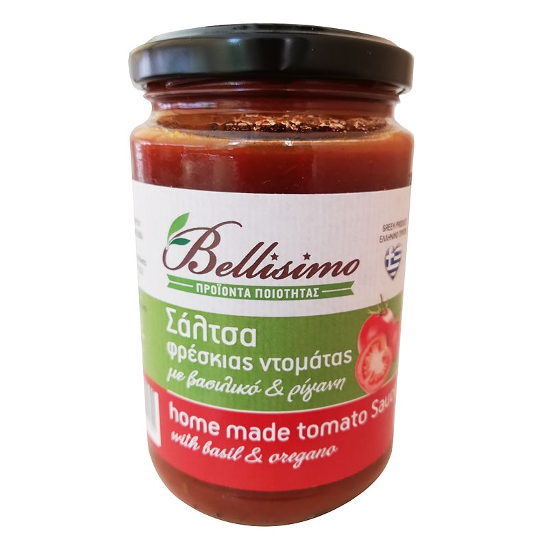 Sos de rosii cu busuioc si oregano, Bellisimo, 300 g - eMAG.ro