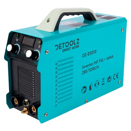 Detoolz DZ-ES010 Заваръчен инвертор, HF TIG горелка MMA 285, 7,9 Kva, 4 mm - eMAG.bg