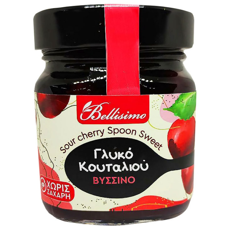 Dulceata de visine, Bellisimo, Fara zahar, 240 g - eMAG.ro