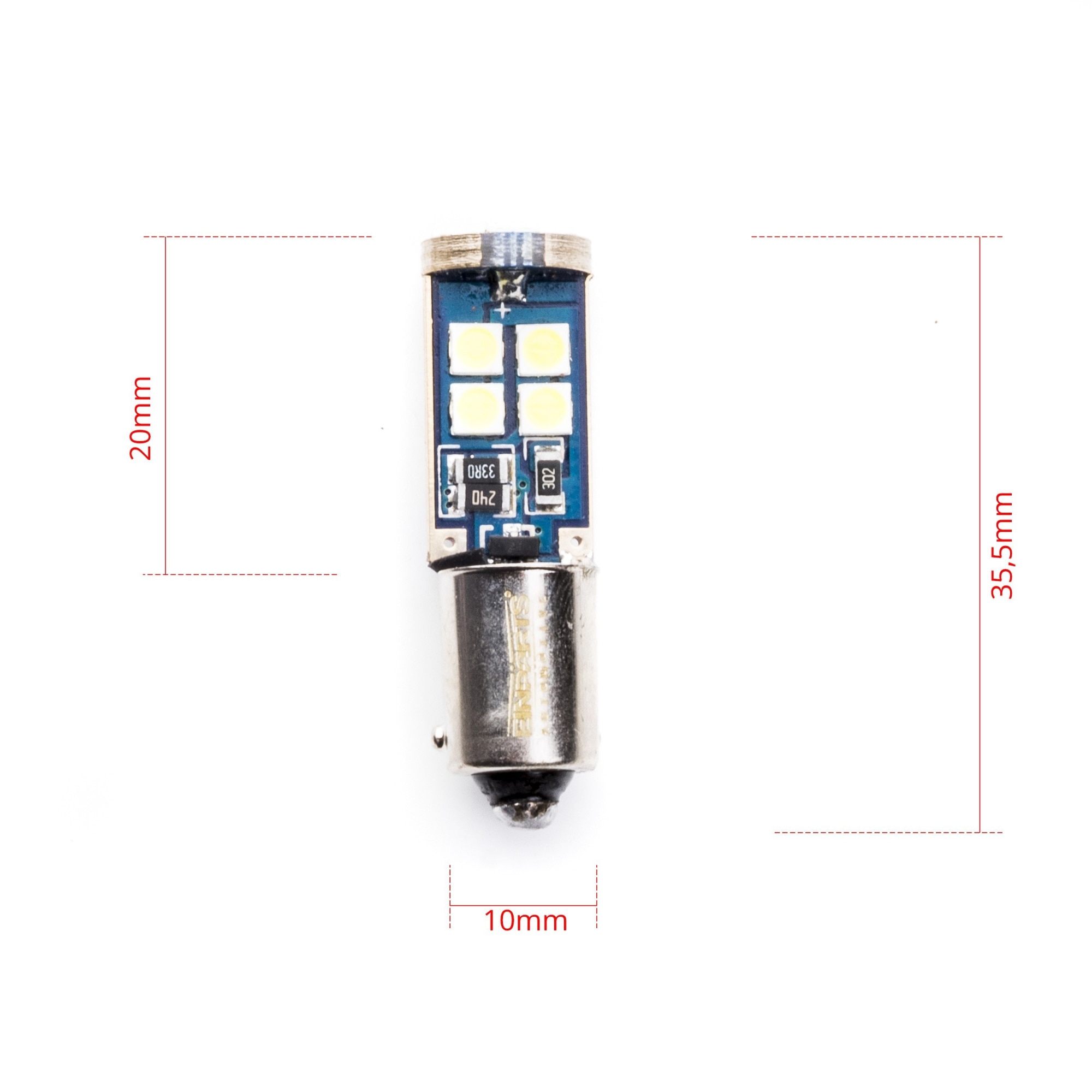 Bec auto, Einparts, LED, 12 LED-uri, 12V - eMAG.ro