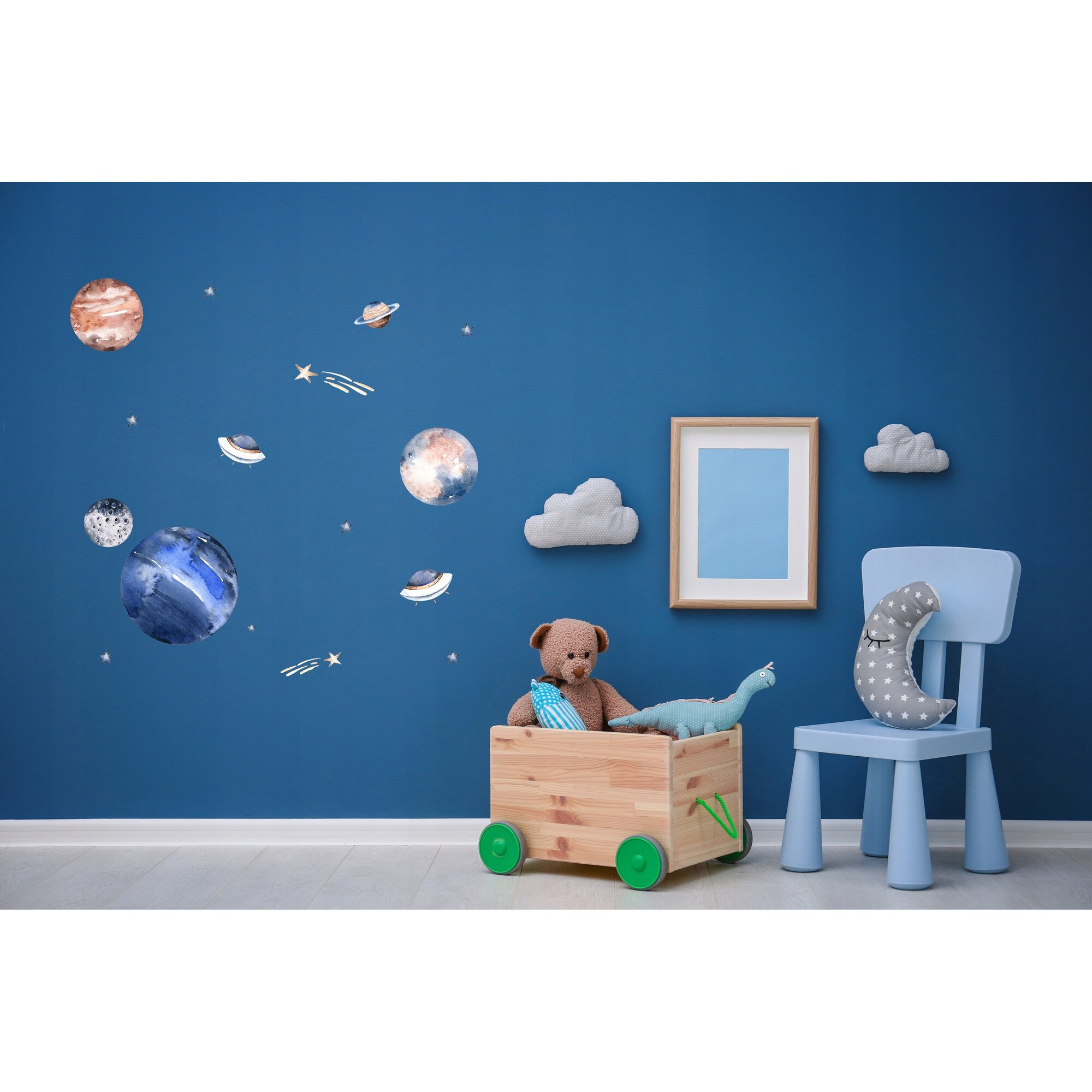 Stickere decorative pentru copii, Galaxy, 100 x 100, Autoadeziv ...