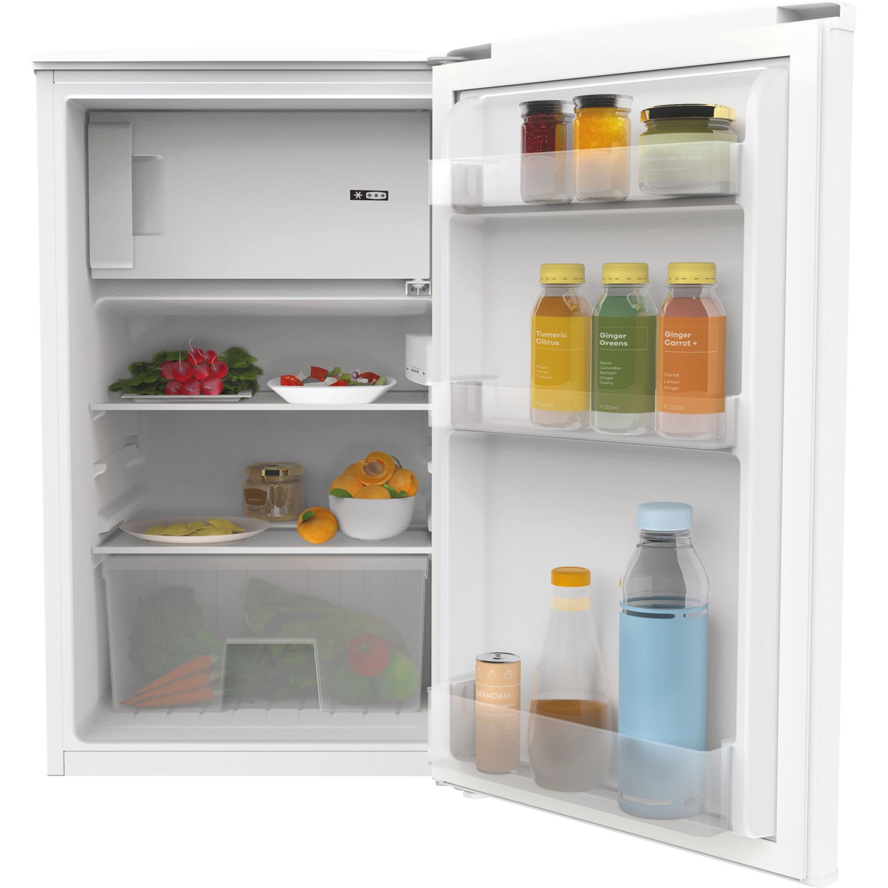 Frigider cu o usa Candy COT1S45EW, 106 l, H 84 cm, Clasa E, Alb - eMAG.ro