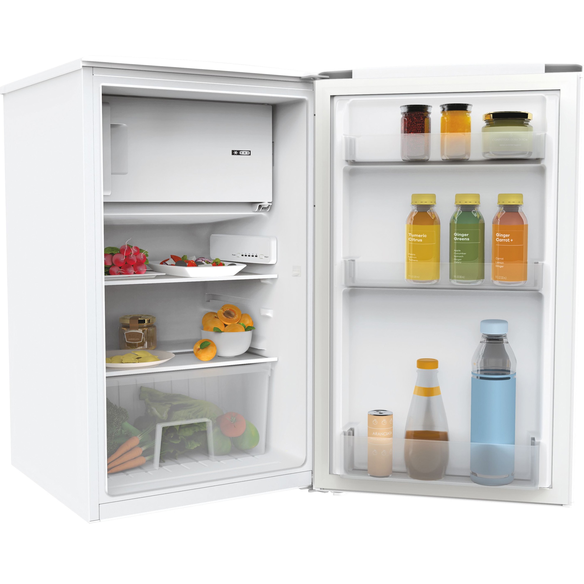 Frigider cu o usa Candy COT1S45EW, 106 l, H 84 cm, Clasa E, Alb - eMAG.ro