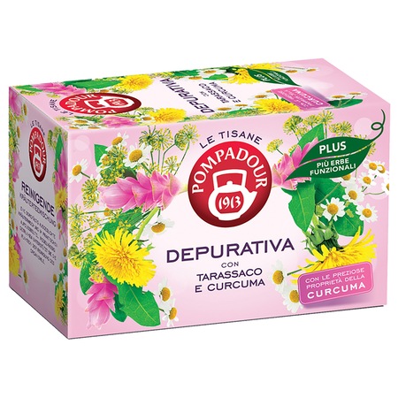 Ceai Depurativ Plus, Pompadour, 18 pliculete - eMAG.ro
