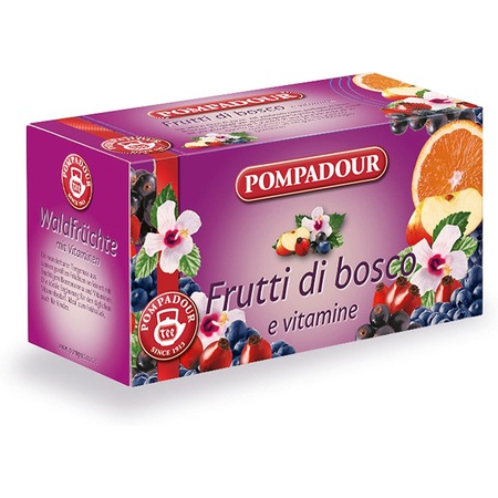 Ceai de Fructe de Padure cu Vitamine, Pompadour, 20 de pliculete - eMAG.ro