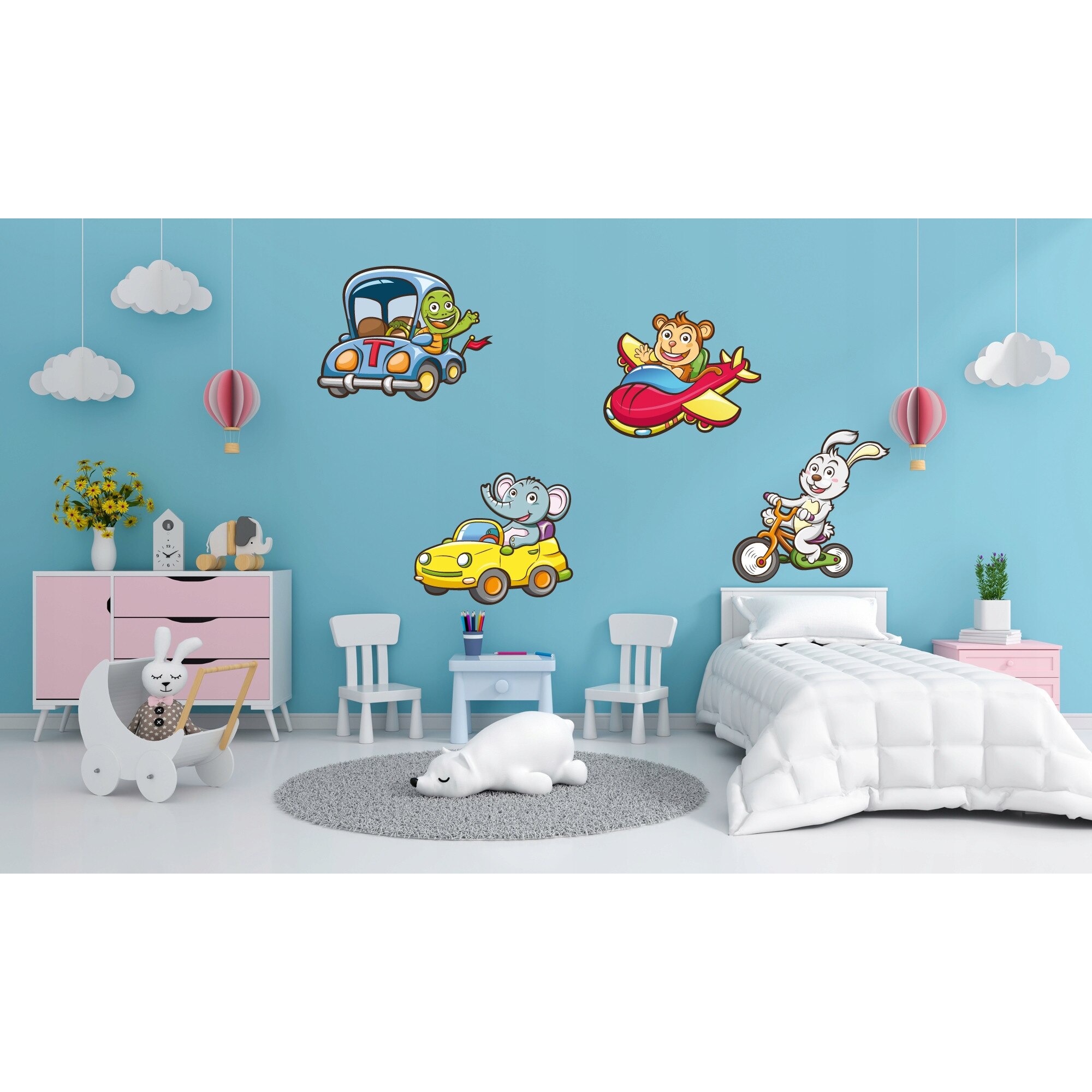 Autocolant de suprafete, 20 x 19 cm, Autoadeziv, Pentru copii ...