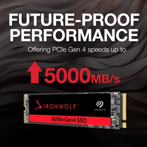 Solid State Drive (SSD) SEAGATE IronWolf 525, 2TB, M.2 2280-D2, PCIe ...