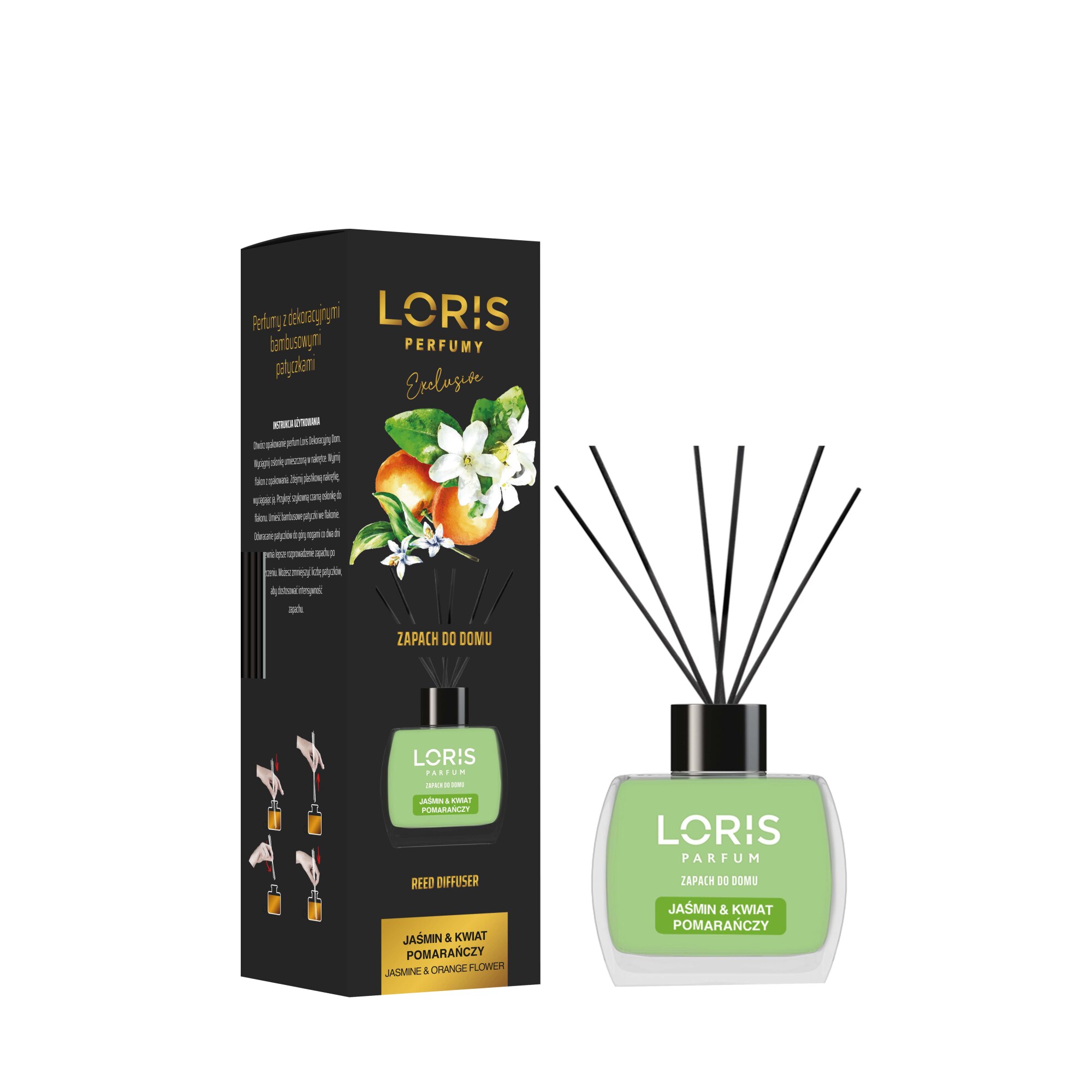 Освежител за стая Loris Orange flowers & Jasmine, 120 мл - eMAG.bg