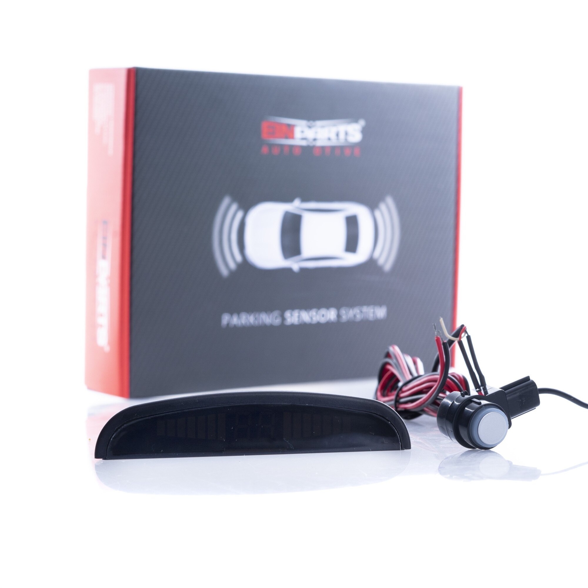 Kit senzori de parcare, Einparts, LED, 4 Senzori, Argintu - eMAG.ro