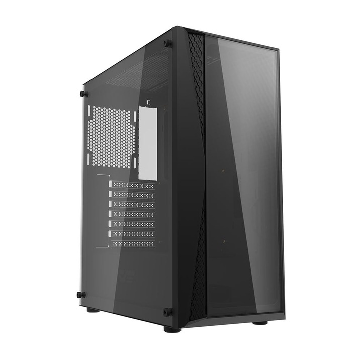 Darkflash DK352 Plus gépház, ATX/mATX/ITX/E-ATX, Mid-Tower, 4 db C6 ...