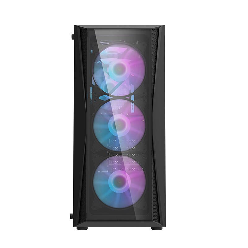 Carcasa Darkflash DK352 Plus, ATX/mATX/ITX/E-ATX, Mid-Tower, 4 ...