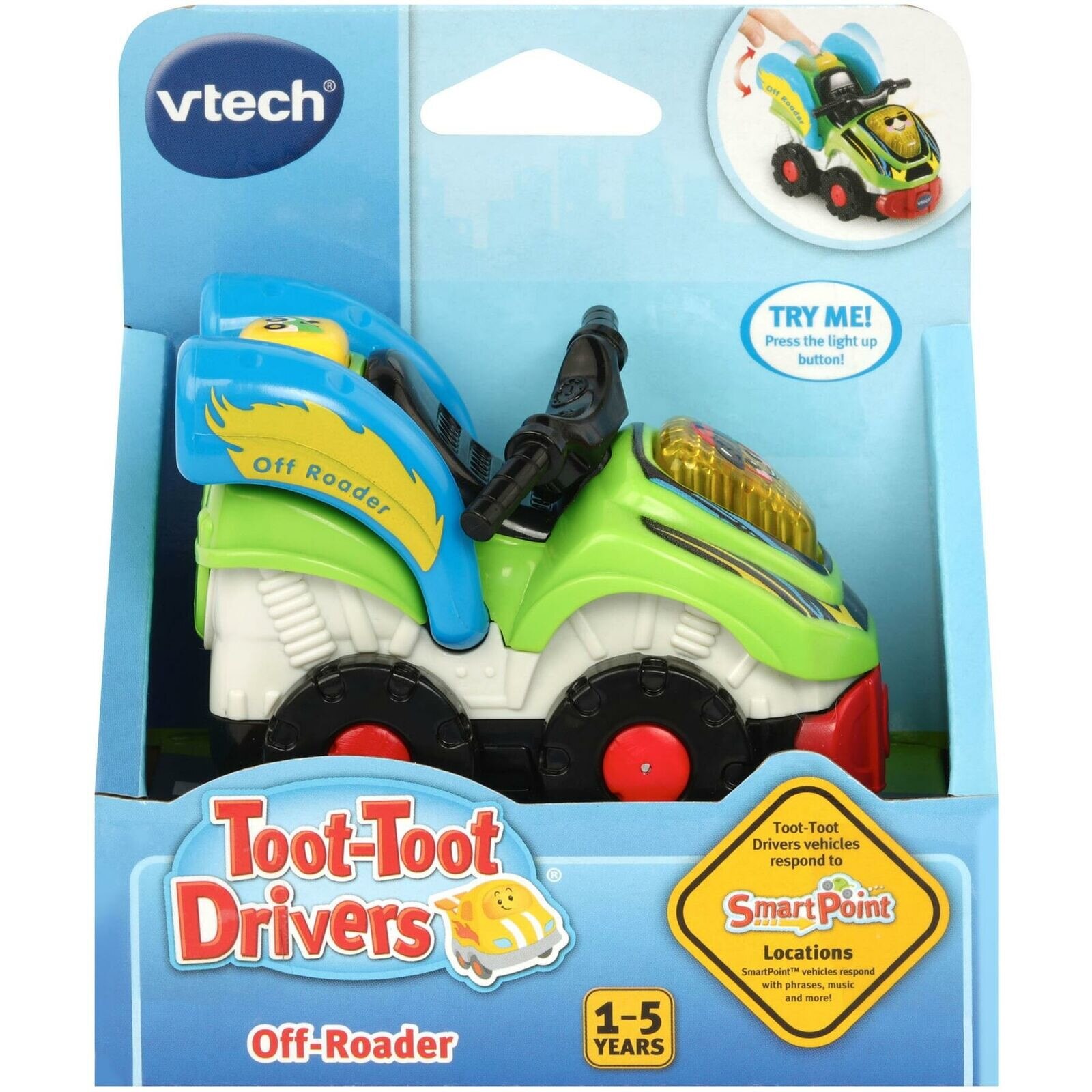 Jucarie interactiva, Vtech, Off-road, 7 x 9.3 x 6.2 cm - eMAG.ro