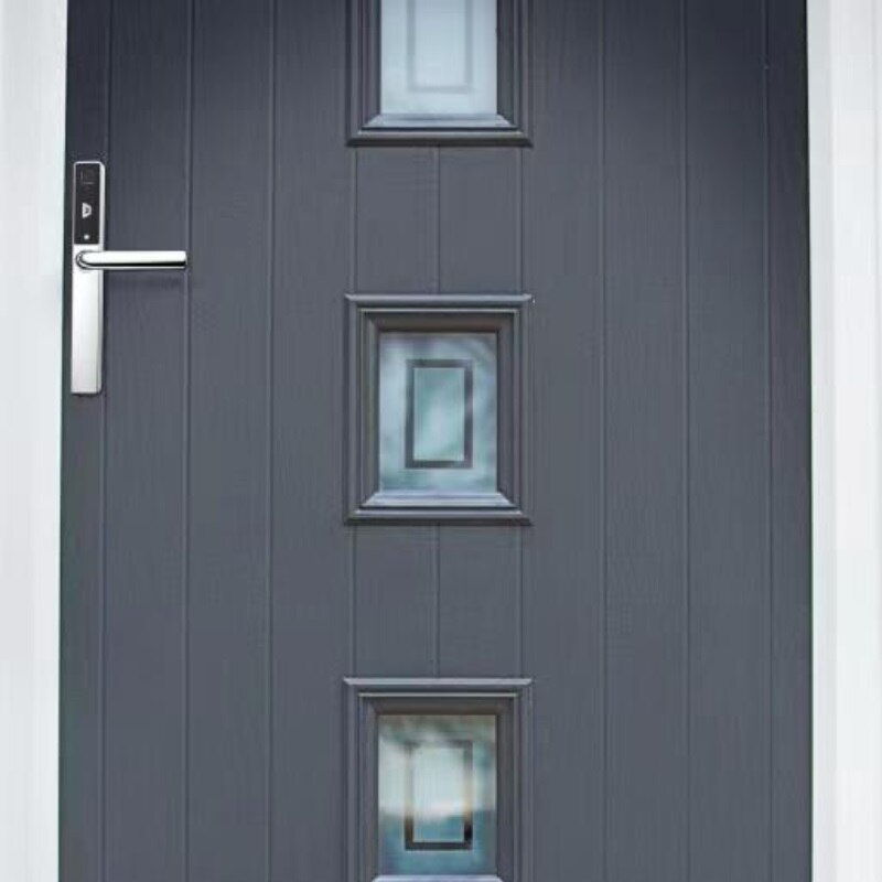 Maner inteligent de usa Bluesafe Smart Lock cromat cu actionare prin ...