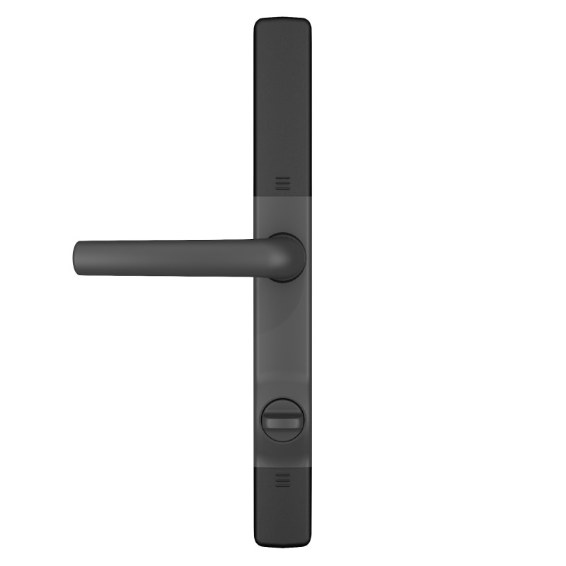 Maner inteligent de usa Bluesafe Smart Lock cromat cu actionare prin ...