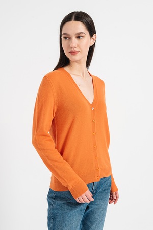 United Colors of Benetton, Cardigan de lana virgina cu decolteu in V ...