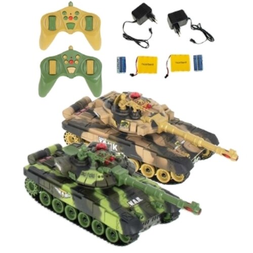 RC War Tank készlet 9993 2.4GHz - eMAG.hu