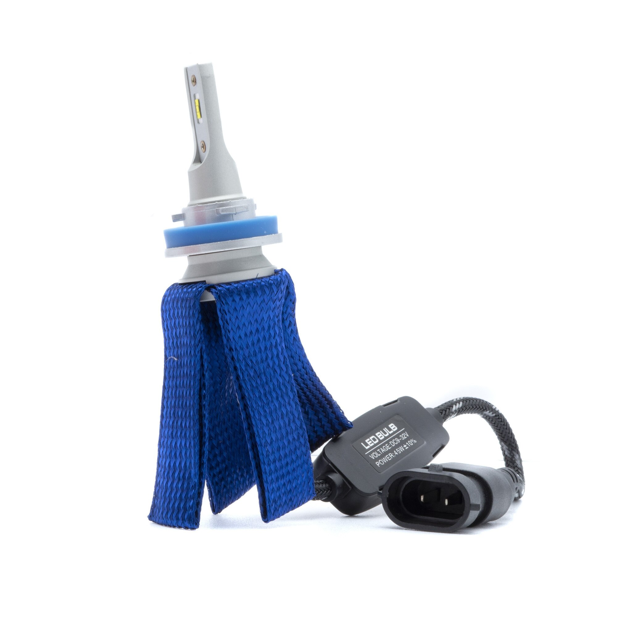 Becuri LED, Einparts, Moto, H11, 6000K, Alb Rece - eMAG.ro