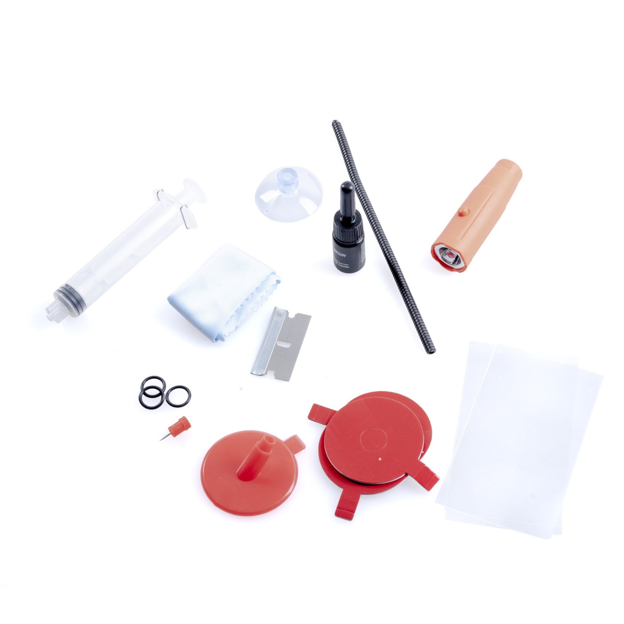 Kit reparare parbriz, Einparts, Lichid de reparare parbriz, Lampa UV ...
