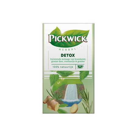 Ceai detox, 36 g, 20 pliculete, Pickwick - eMAG.ro