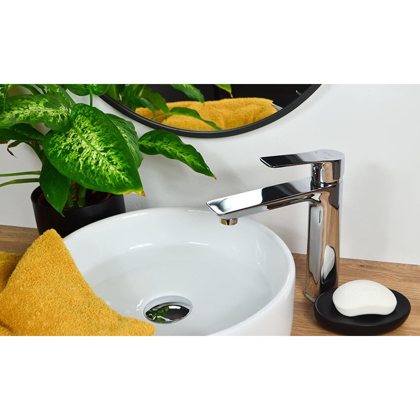 Set baterii sanitare, Sotbe, Montare perete, Crom, Pivotanta - eMAG.ro