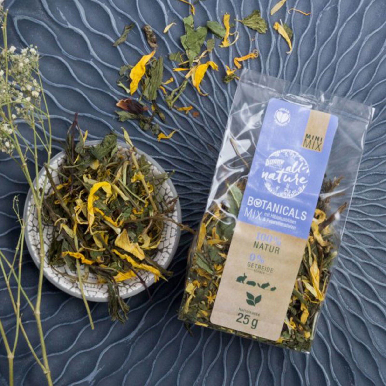 Amestec din flori de hibiscus si tulpini de patrunjel, Botanicals Mix ...