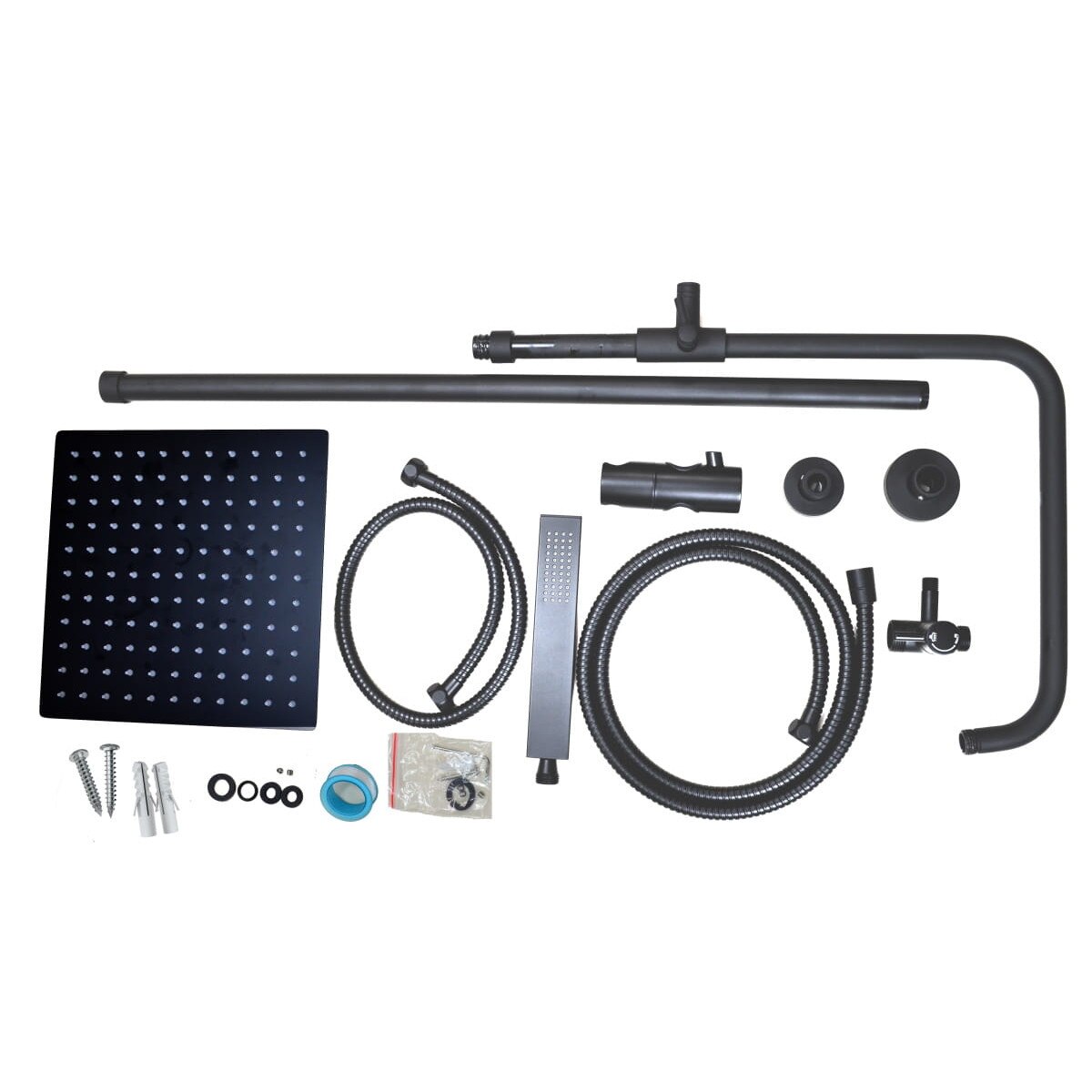 Set dus, SOTBE, Inox, Negru, LARK-SOCBQ-2438008 - eMAG.ro