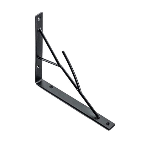 Consola raft, GTV, Otel, 20 x 17 cm, Negru - eMAG.ro