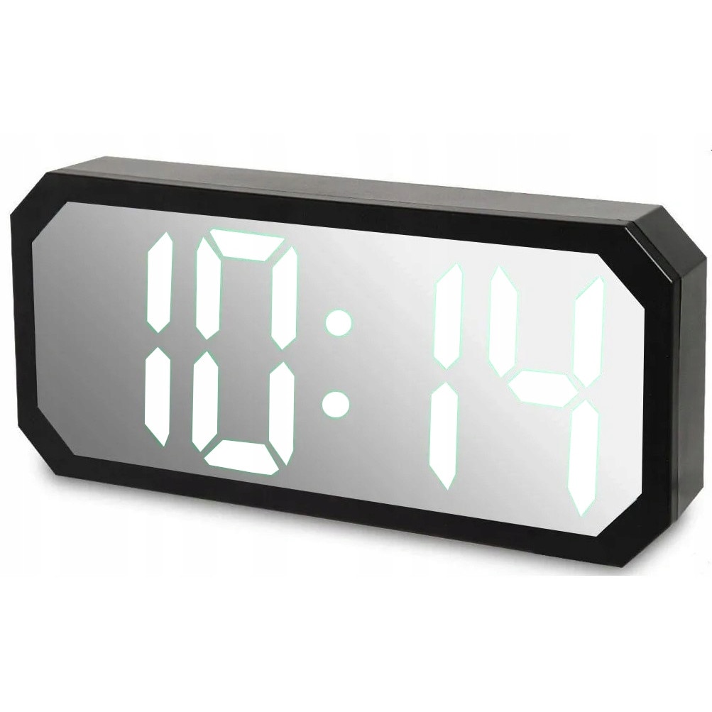 Ceas desteptator, Digital, USB, Negru - eMAG.ro