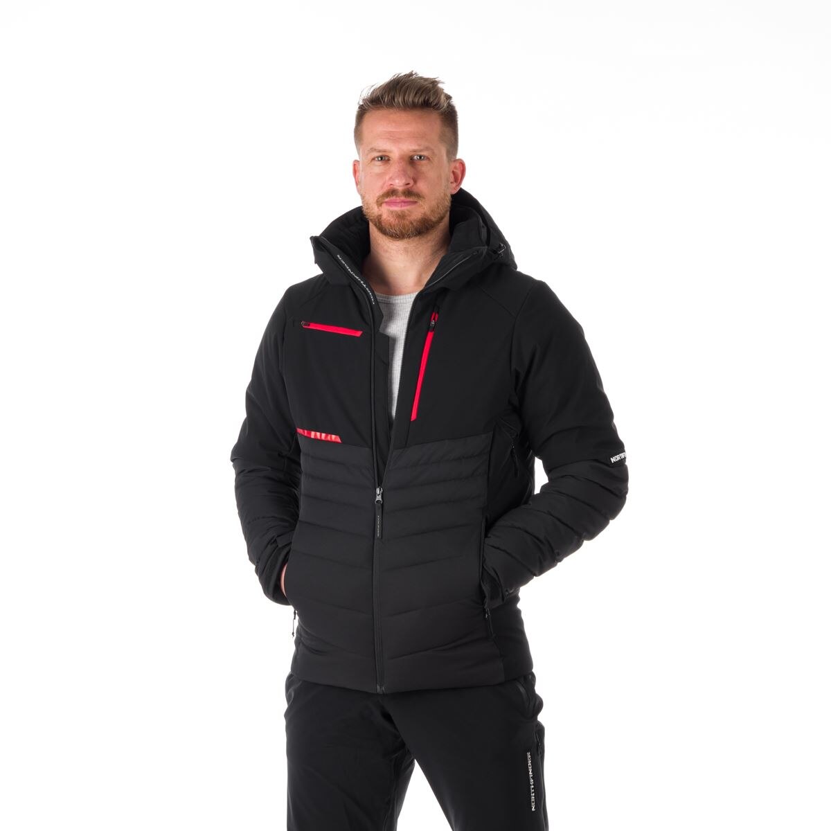 Geaca schi matlasata 2L 10k/10k barbati NORTHFINDER BU-5045SNW MYLO ...