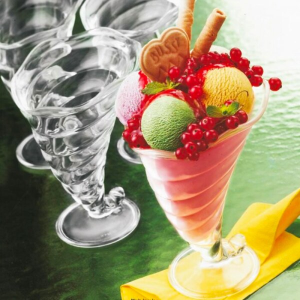 Set 6 cupe pentru inghetata si desert, Fortuna, 300 ml - eMAG.ro