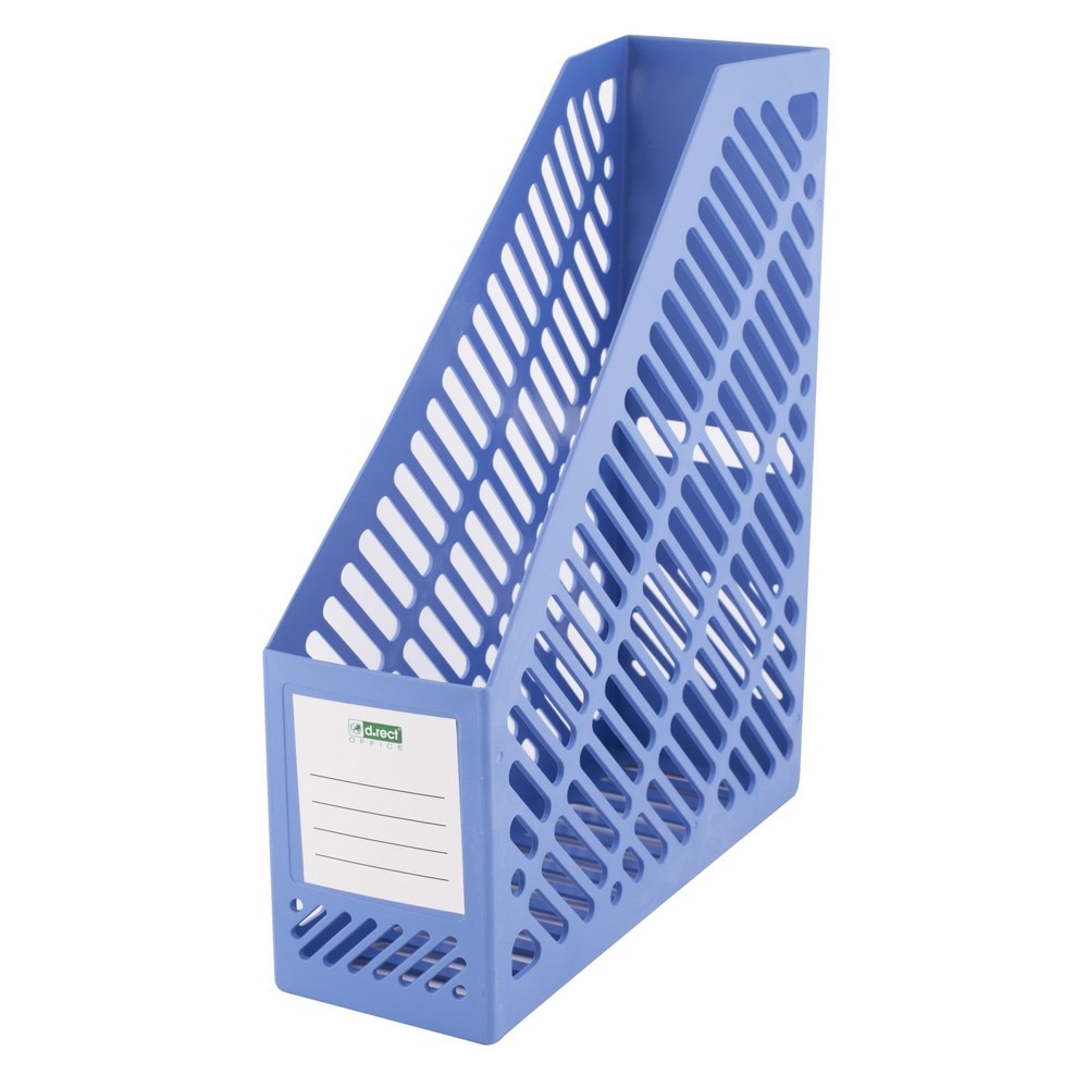Suport dosare, D.Rect, A4, Plastic, Albastru - eMAG.ro