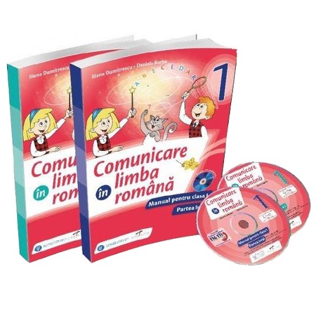Comunicare in Limba Romana. Manual pentru clasa I + CD (2 volume) Abecedarul Stelutei Roco ...