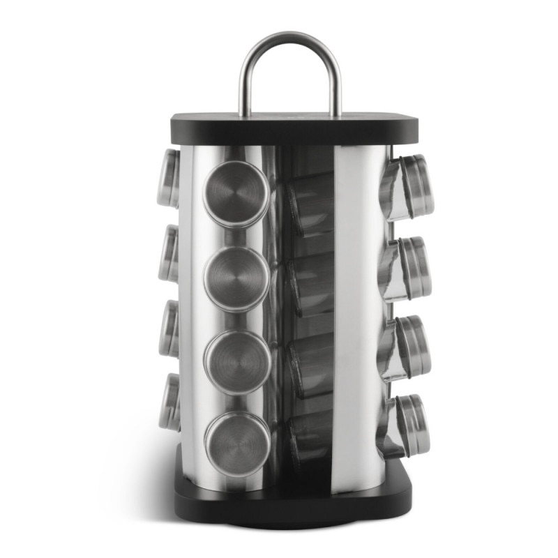 Set borcane pentru condimente pe suport Edenberg EB-4029, 16 buc, 4 ...