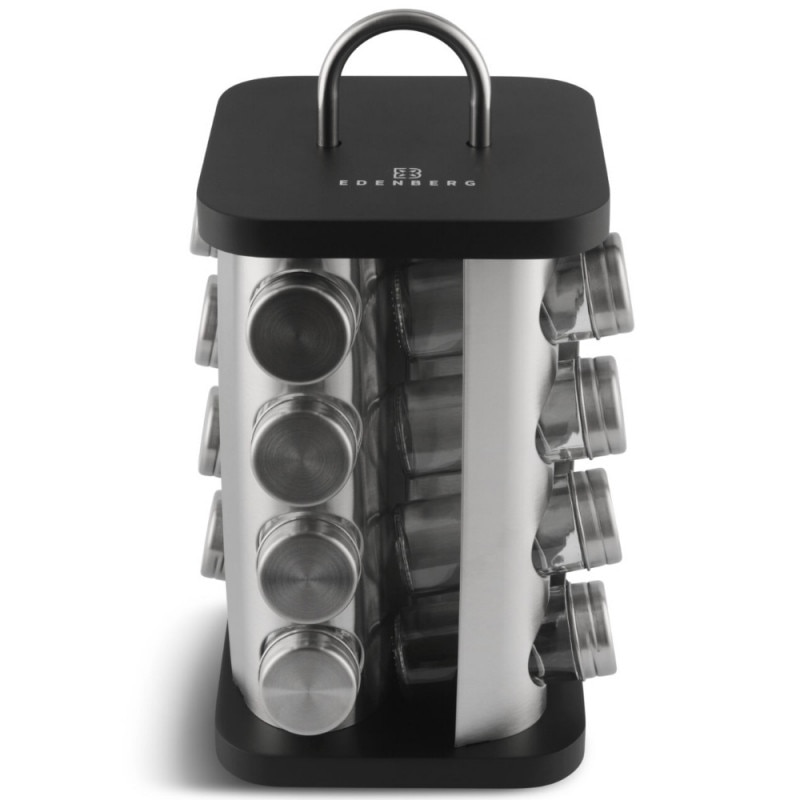 Set borcane pentru condimente pe suport Edenberg EB-4029, 16 buc, 4 ...