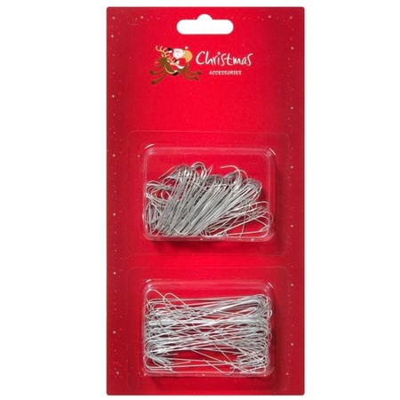 Set 150 de carlige pentru atarnat globulete, ornamente sau bomboane in ...
