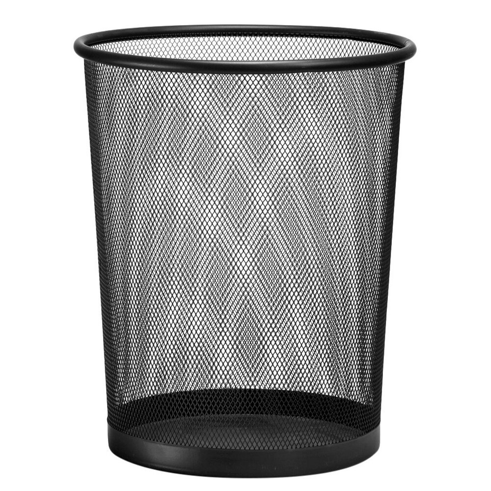 Cos metalic, D.Rect, 19l, 295x235x335 mm, Negru - eMAG.ro