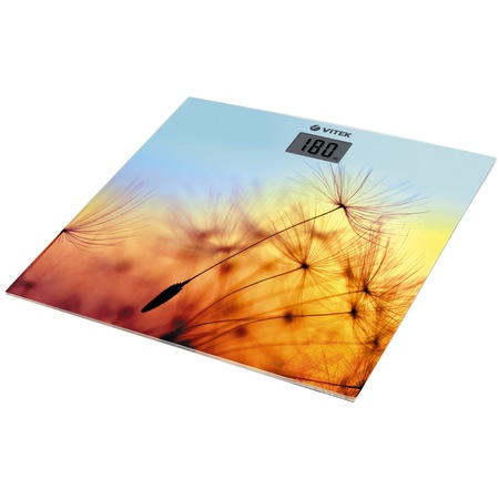 Cantar corporal VITEK VT-8057, greutate max 180kg, Tip electronic, sticla securizata, Unitati kg ...