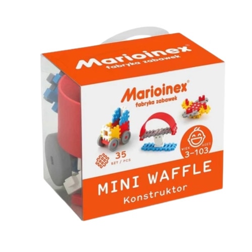 Конструктор Marioinex. мини, 35 части, син - eMAG.bg